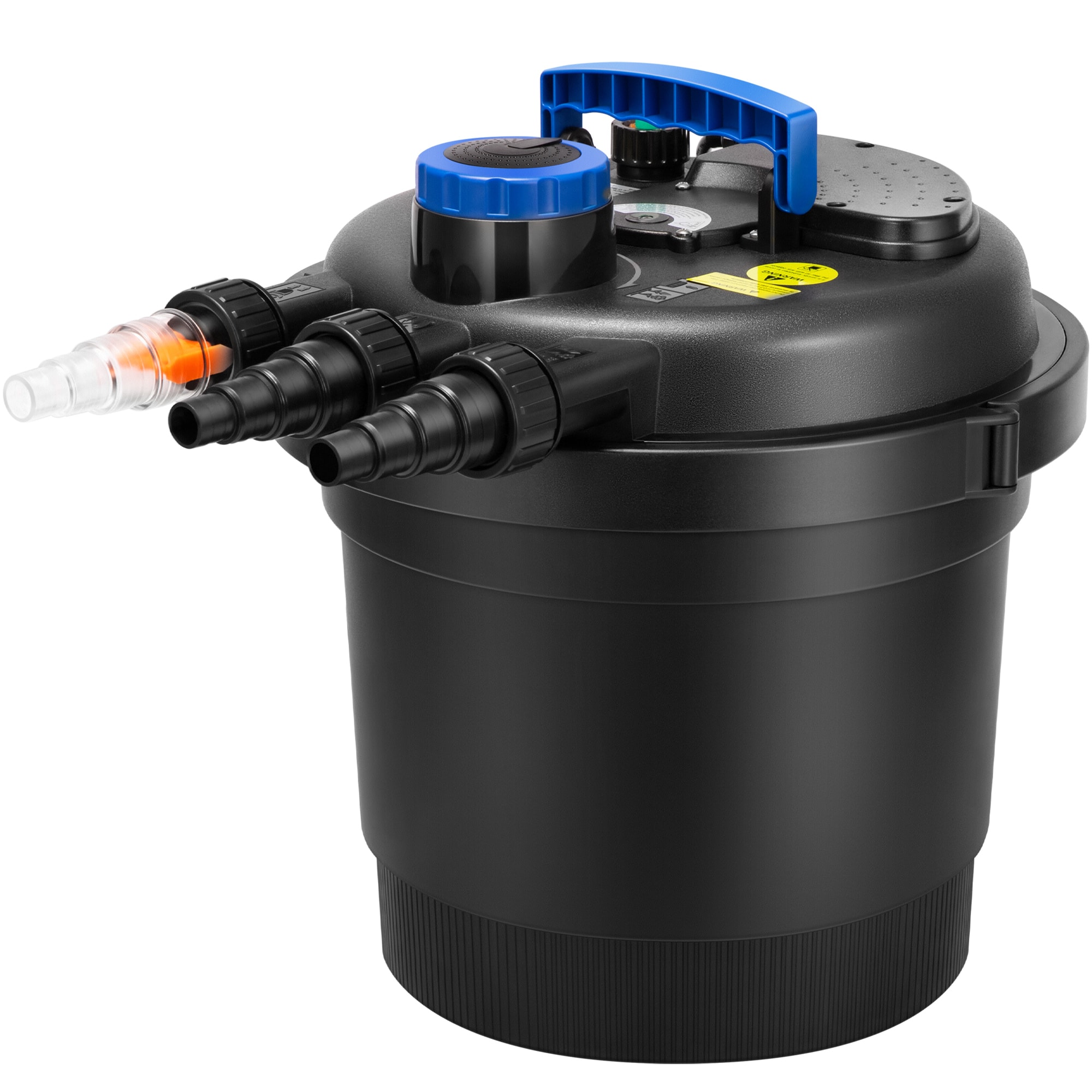 VIVOHOME Bio Pressure Pond Filter with 13W Light, Max. Flow 2380GPH ...