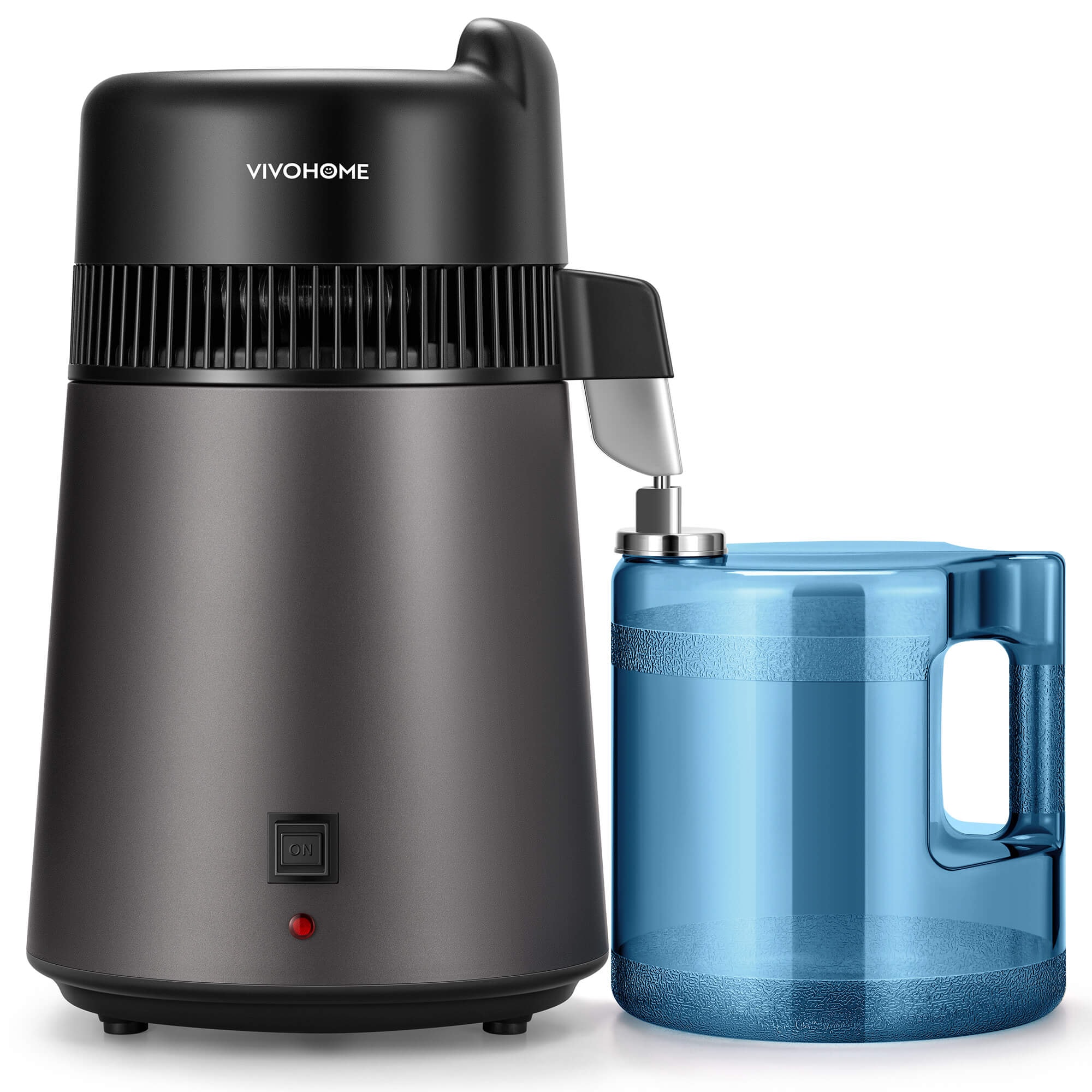 VIVOHOME Water Distiller Countertop 1.6 Gallon/6L 900W Distilled Water ...